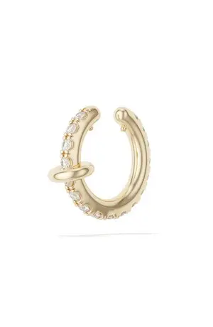SPINELLI KILCOLLIN Elara Sg Diamond Ear Cuff - Yellow Gold