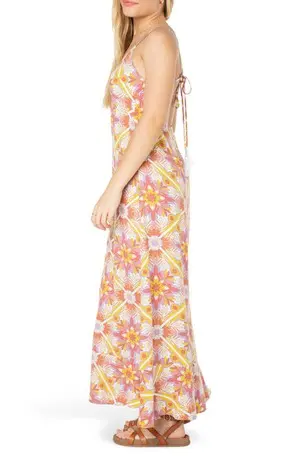 Roxy Lost Paradise Printed Sundress