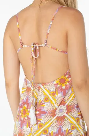 Roxy Lost Paradise Printed Sundress