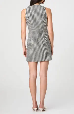 French Connection Gingham Sleeveless Mini Dress