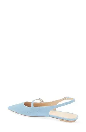 STUART WEITZMAN Emilia Mary Jane Slingback Flats - Washed