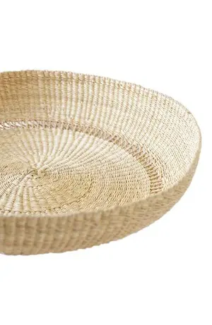 INDEGO AFRICA Bolga Large Round Tray