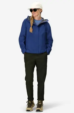 MARMOT Precip® Eco Pro Waterproof Hooded Jacket - Twilight Blue