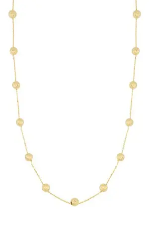 Bony Levy 14k Gold Station Chain Necklace - 14k Yellow Gold