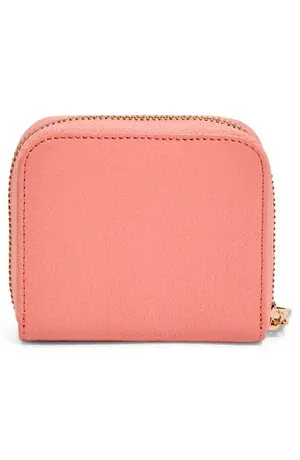 AIMEE Bowery Double Zip Wallet - Cosmic Coral