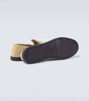 George Cleverley Cornwall Suede Loafers