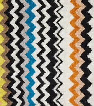 Missoni Zigzag Cotton Terry Bathrobe - Multicoloured