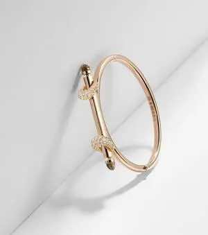 ANANYA Chakra Icon Rose Bracelet With Diamonds And Quartz