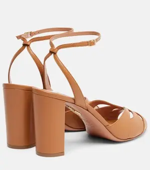 AQUAZZURA Moves Leather Sandals