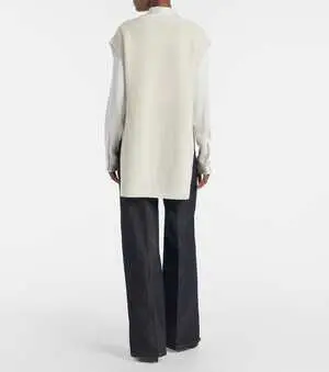 Stella McCartney Virgin Wool Lace Sweater Vest