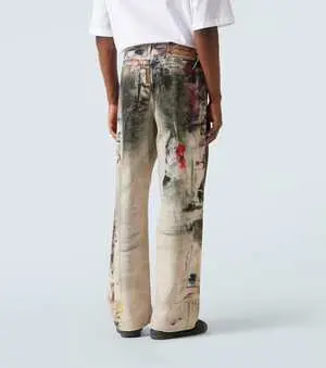 Acne Studios 1981 Trompe L'oeil Canvas Cargo Pants