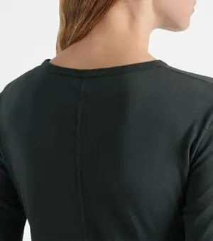 THE ROW Seruni Cotton Jersey T-shirt - Grey