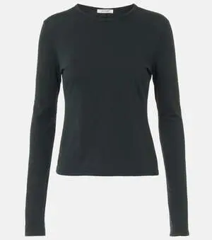 THE ROW Seruni Cotton Jersey T-shirt - Grey