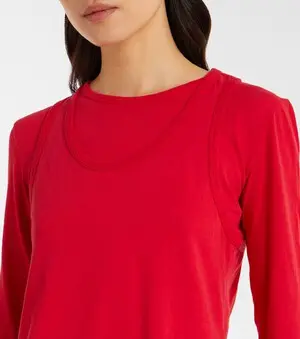 THE ROW Seruni Cotton Jersey T-shirt - Red