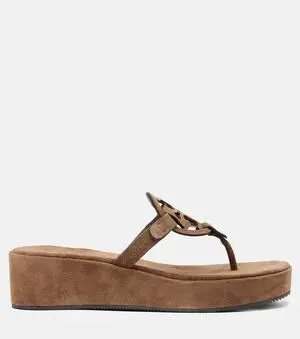 Tory Burch Miller 25 Suede Thong Sandals