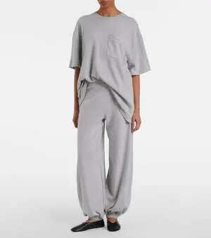 THE ROW Kismo Cotton Jersey Sweatpants