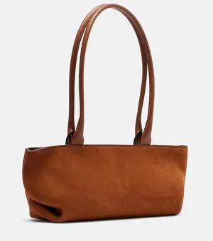 DEMELLIER New York Suede Shoulder Bag - Brown