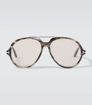 TOM FORD Aalto Aviator Sunglasses
