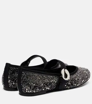 Coperni Embellished Ballerina Flats