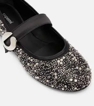 Coperni Embellished Ballerina Flats