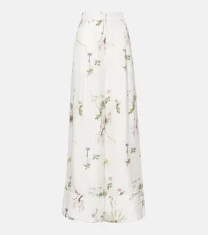 Erdem Floral Print Trousers