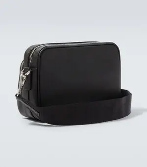 Prada Saffiano Leather Shoulder Bag - Black