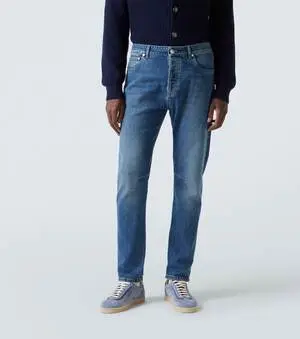 Brunello Cucinelli Mid-rise Slim Jeans