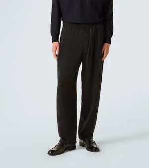 Giorgio Armani Jacquard Straight Pants