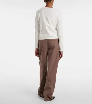 THE ROW Gretas Cotton Cardigan