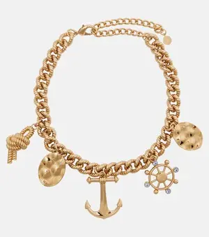 Rabanne Charm Necklace - Gold