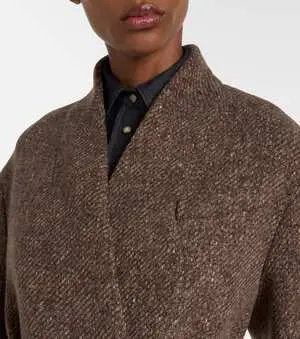 Brunello Cucinelli Belted Wool And Cashmere Overcoat