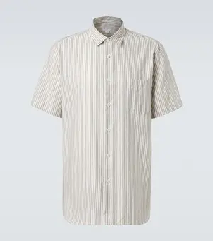 Sunspel Striped Cotton Shirt