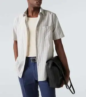 Sunspel Striped Cotton Shirt