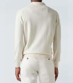 Brunello Cucinelli Cashmere Polo Sweater