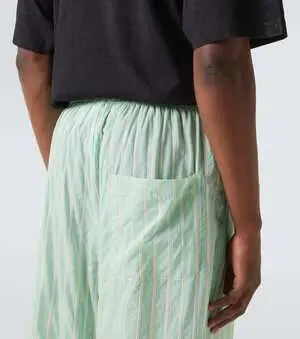 Balenciaga Striped Mid-rise Pajama Pants