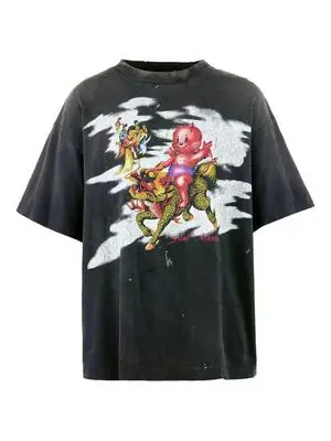SAINT MXXXXXX Graphic-print T-shirt