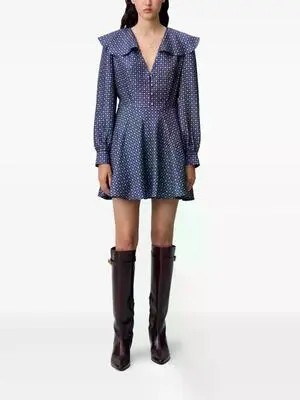 Claudie Pierlot Silk Mini Dress