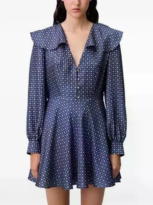 Claudie Pierlot Silk Mini Dress