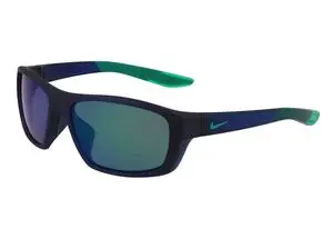 Nike Brazen Boost Sunglasses - Matte Dark Obsidian/light Green (ct8178/451