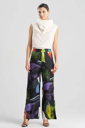 Natori Yoru Silk Twill Pants