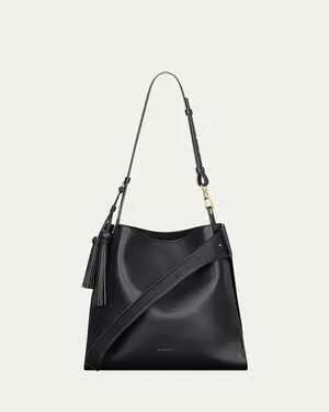 Givenchy Day Hobo Bag In Smooth Leather - Black