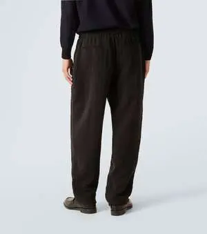 Giorgio Armani Jacquard Straight Pants - Blue