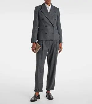 Brunello Cucinelli Wool And Cashmere Blazer