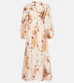 Zimmermann Button Detailed Day Dresses