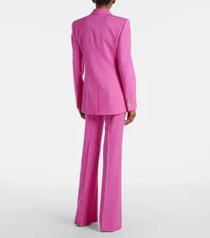 Versace Medusa Wool Blazer - Pink