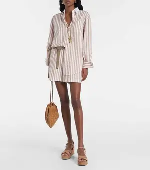 JIMMY CHOO Astra 60 Suede Wedge Sandals