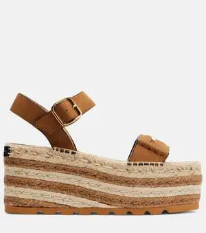 Stella McCartney Espadrille Platform Sandals