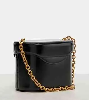 Valentino Garavani Vain Vlogo Leather Vanity Bag