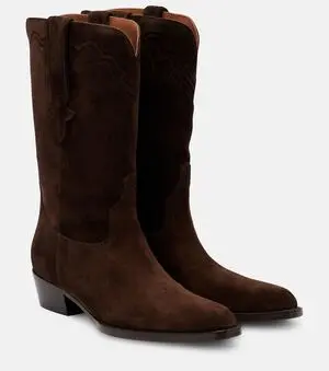 Paris Texas Hilda 35 Suede Cowboy Boots