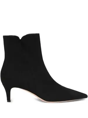 GIANVITO ROSSI 55mm Levy Ankle Boots - Black